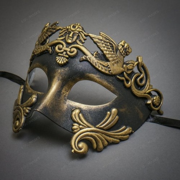 ILOVEMASKS | Accessories | Roman Greek Emperor Masquerade Venetian Mask ...